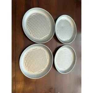 The Unbranded Brand | Kitchen | Set Of 4 Individual 7 Perforated Pizza ...